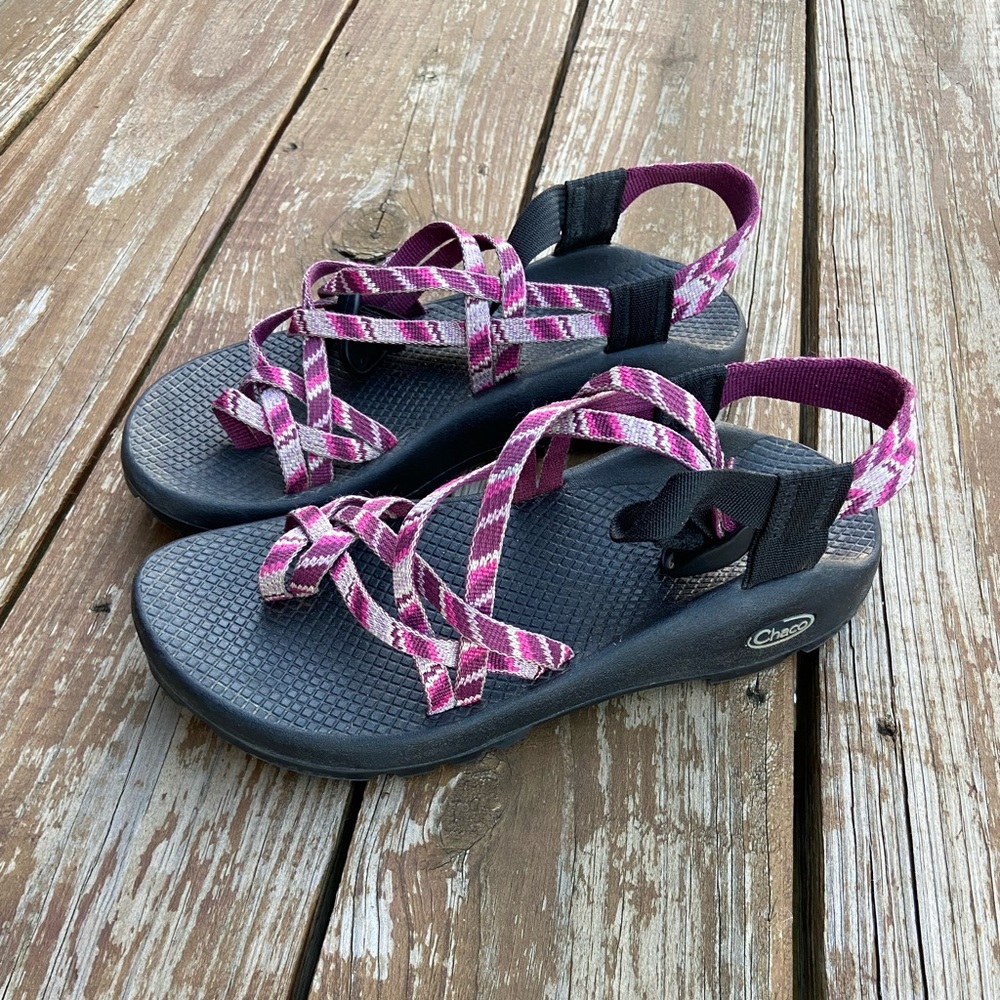 Purple Vibram Rubber Chaco Sandals - Gem
